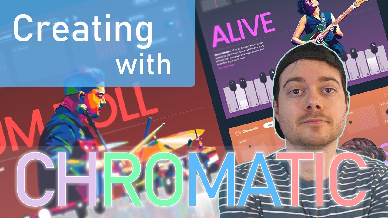 Landr Chromatic: One of FUNNEST plugins I've tried - YouTube