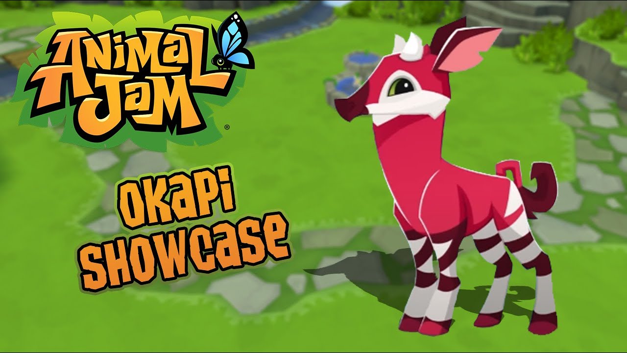 Animal Jam - Animal Showcase: Okapi - YouTube