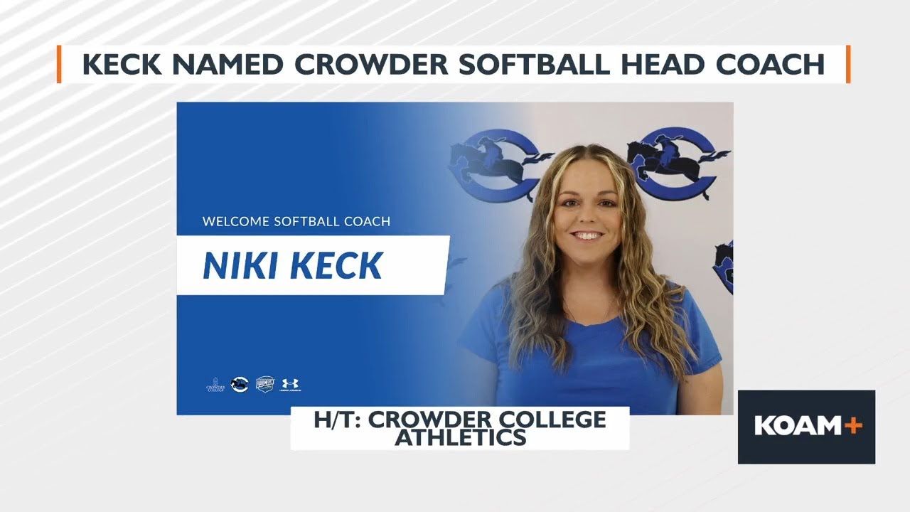 Niki Keck named Crowder softball head coach - YouTube