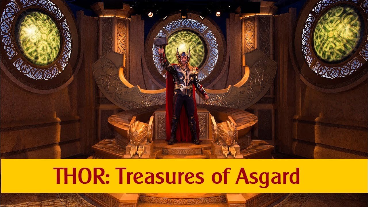 Thor: Treasures of Asgard at Disneyland - YouTube