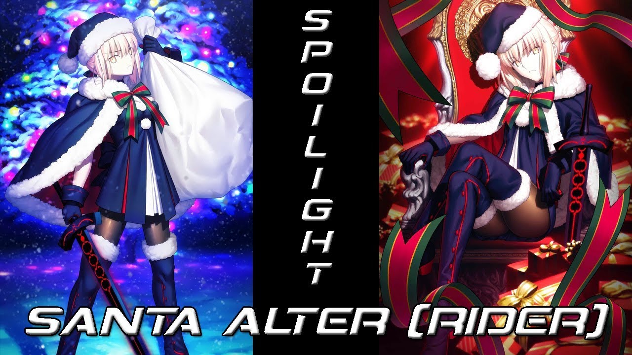 [Fate/Grand Order] - Santa Alter (Rider) Spotlight - YouTube
