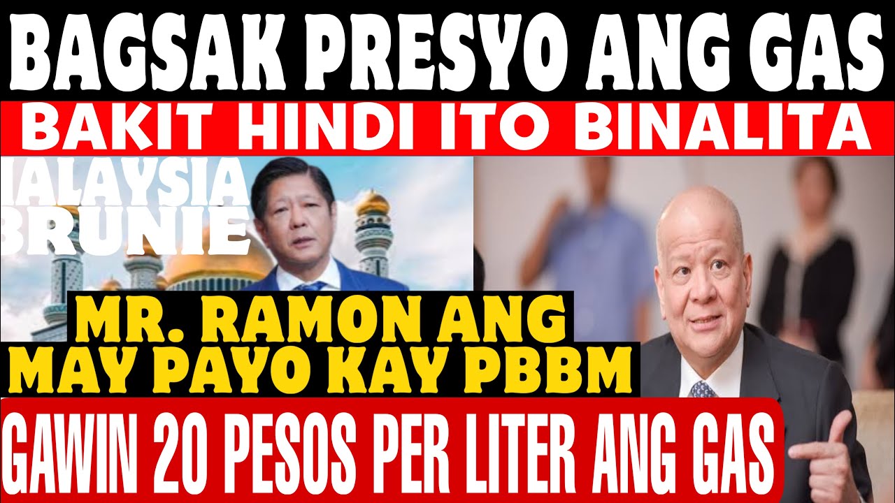 GAS ₱20 PER LITER POSSIBLE KAYA? MR. RAMON ANG NAGSALITA NA PARA BUMABA ...