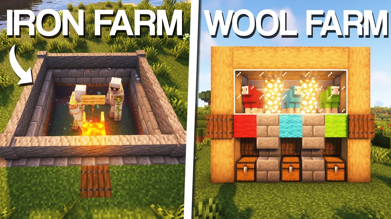 Minecraft: 3 Must Have Farms #4 - YouTube