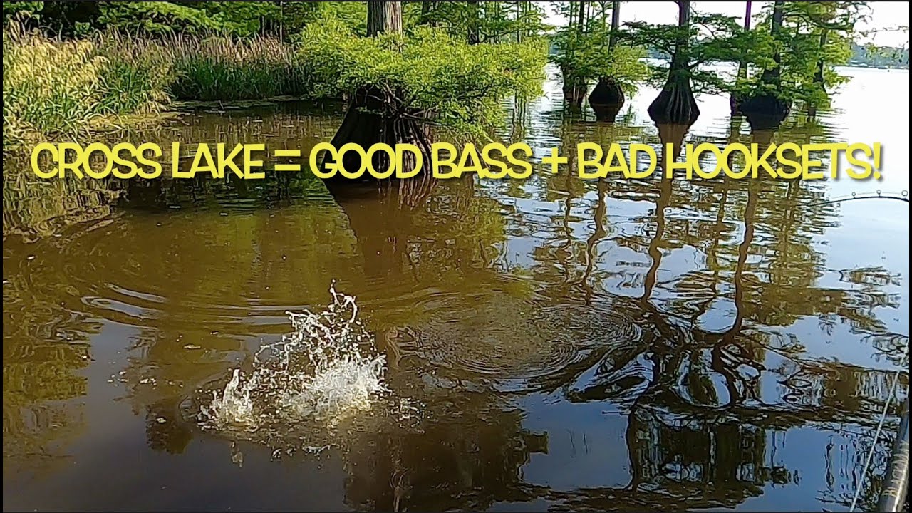 BASS FISHING! TWO TRIPS TO CROSS LAKE WITH VERY DIFFERENT RESULTS ...