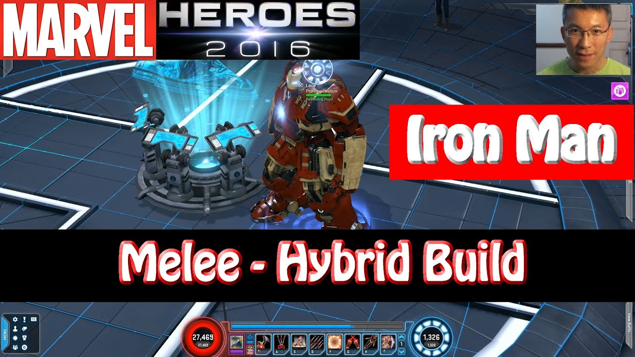 Marvel Heroes Iron Man Melee-Hybrid Guide (Endgame) - YouTube