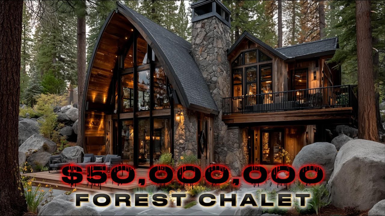 Inside a $50 Million Luxury Forest Chalet 🌲 | The Ultimate Off-Grid ...