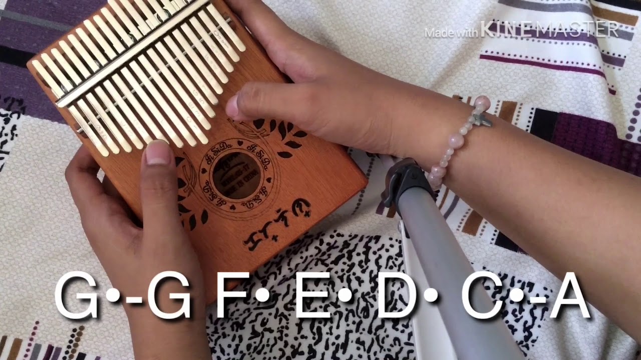 Beautiful in White Kalimba Cover | Kalimba Letter Notation | Ktabs ...