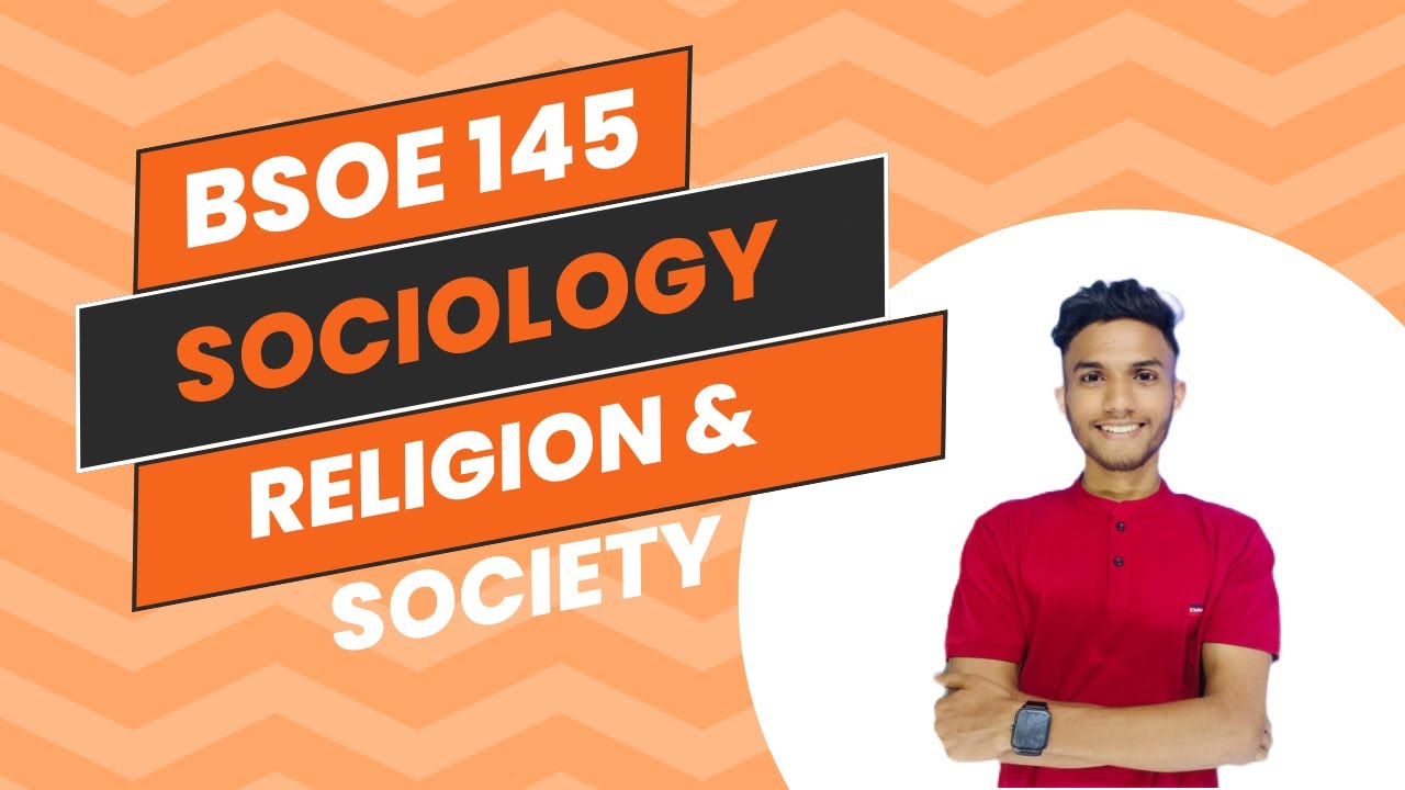 BSOE 145 | Important question | RELIGION AND SOCIETY | IGNOU WALAY ...