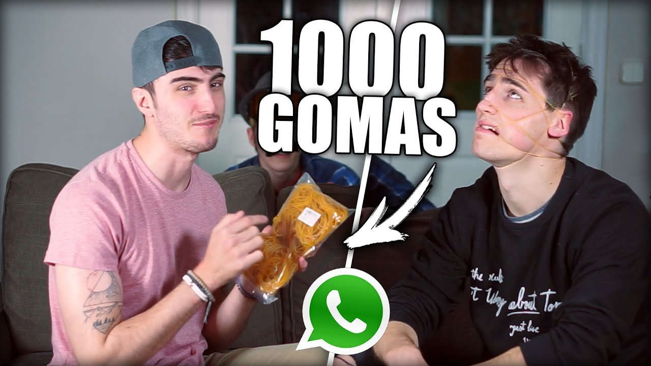 WHATSAPP CHALLENGE | 1000 GOMAS - YouTube