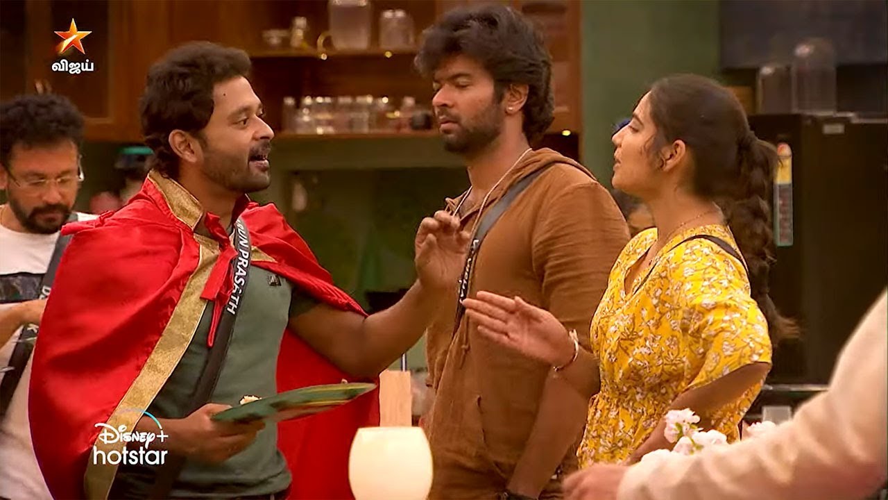 Bigg Boss Tamil Season 8 | Anshida vs Boys Team Fight - YouTube