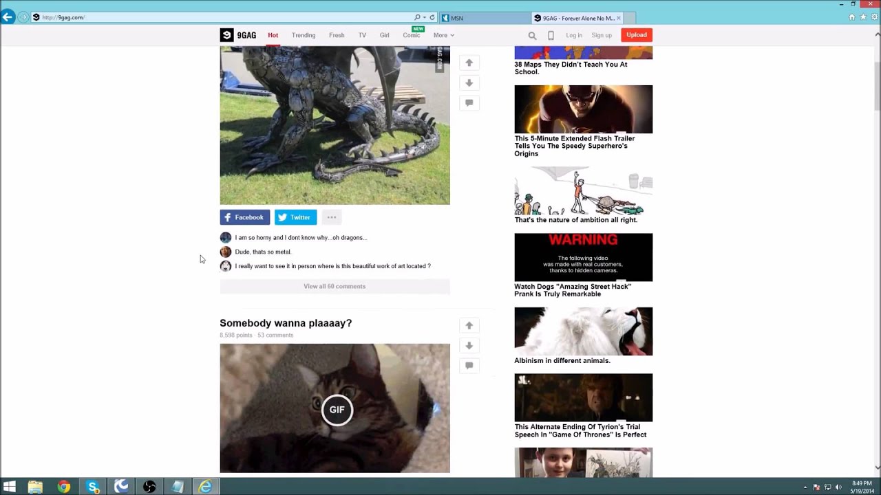 how to use 9gag - YouTube