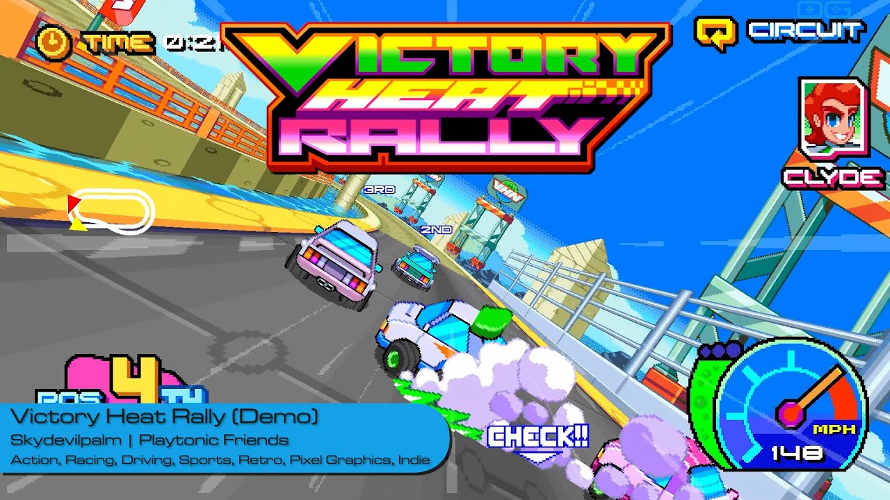 Victory Heat Rally: Drift Through the 90s Again! (Demo Gameplay) - YouTube