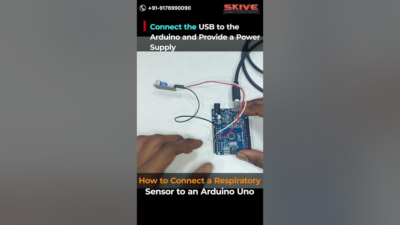 How to Connect a Respiratory Sensor to an Arduino Uno - YouTube