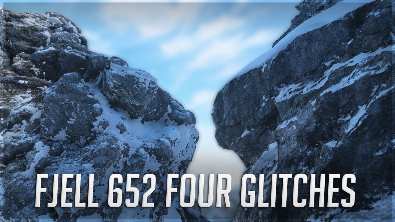 *NEW* Battlefield V 🔫 TOP 4 GLITCHES AND SPOTS (FJELL 652 - Top of the ...