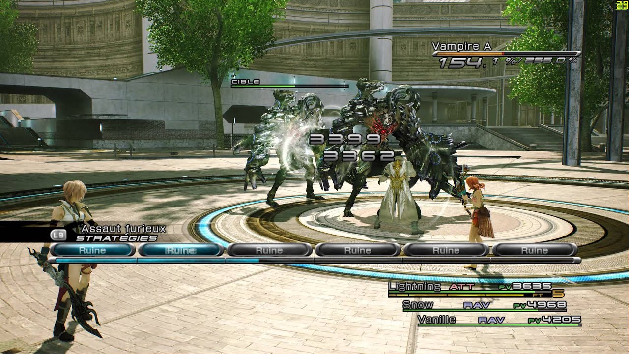 Final Fantasy XIII - Combat in Eden with GeDoSaTo [part 2] - YouTube