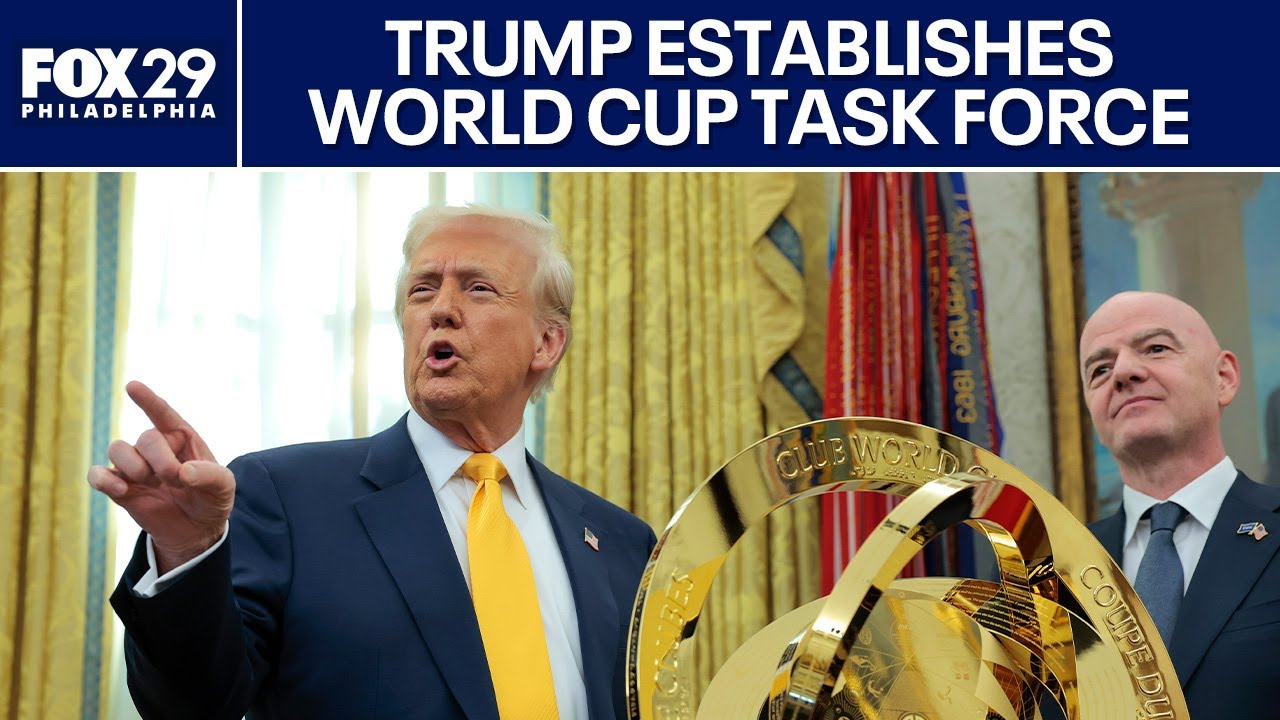 Trump establishes White House Task Force for 2026 FIFA World Cup | Full ...