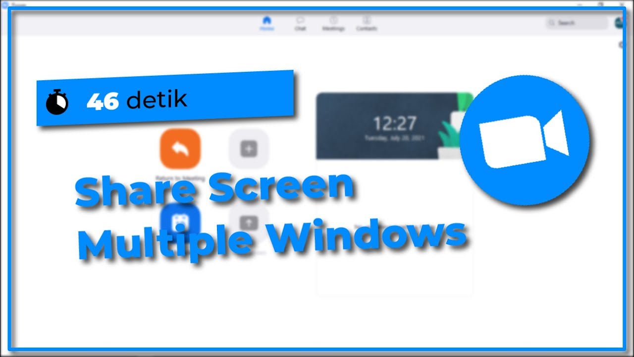 ZOOM - SHARE SCREEN MULTIPLE WINDOWS - YouTube