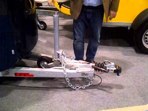 Demonstrating trailer balance - YouTube