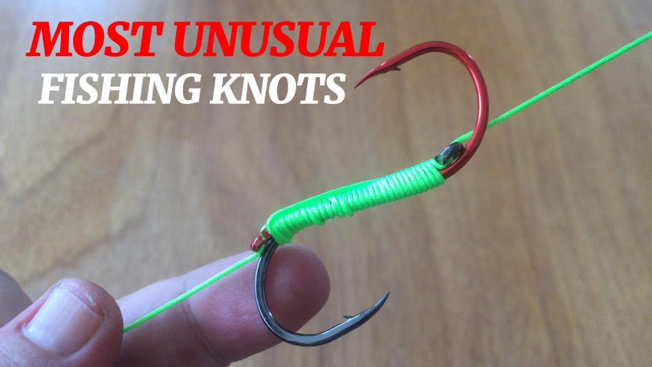 MOST UNUSUAL FISHING KNOTS | Best for Hook and Swivel With 500% ...