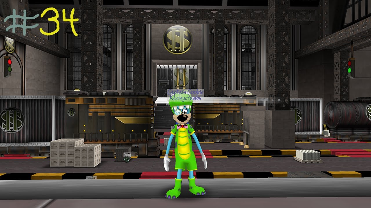 To Cashbot HQ! | Toontown Rewritten as Captain Cookie Kookycrumbs #34 ...
