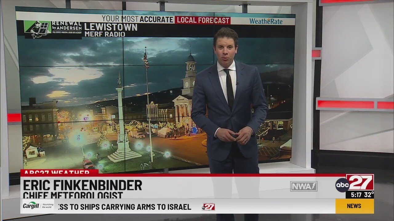 Eric's Friday PM forecast - YouTube