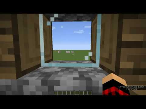 How to open a door in Minecraft??? - YouTube