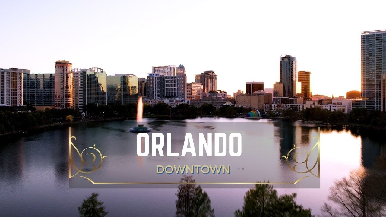Downtown Orlando Florida | Orlando Drone Footage | Orlando Florida ...