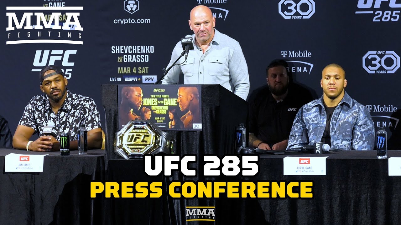 Full UFC 285 Press Conference | UFC 285 | MMA Fighting - YouTube