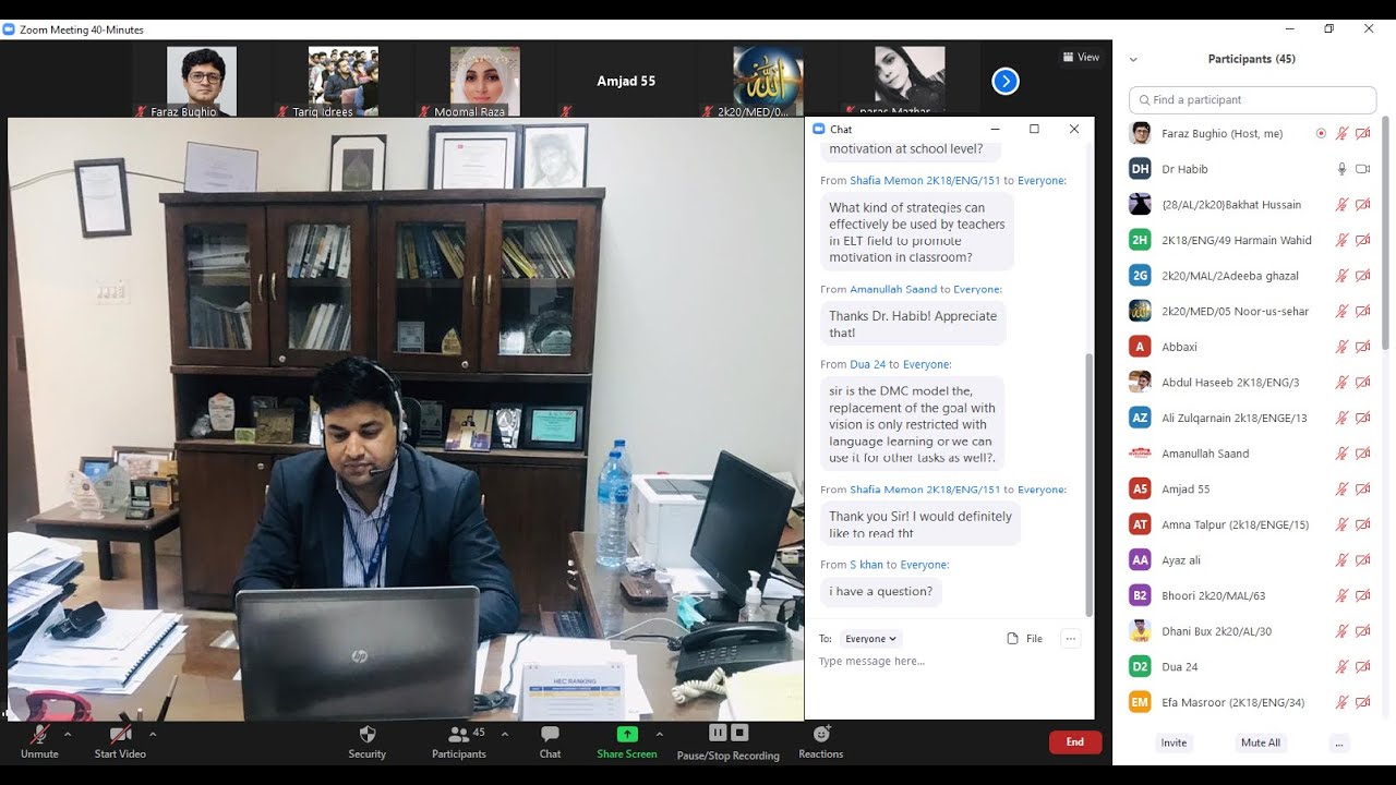 Language learning motivation 1 Dr habibullah Pathan - YouTube