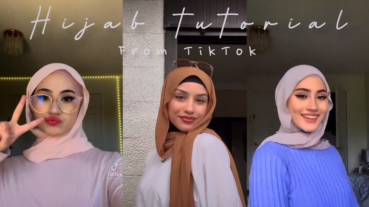 Hijab tutorial, from TikTok ( Hijab styling will make you beautiful)🥀 ️ ...