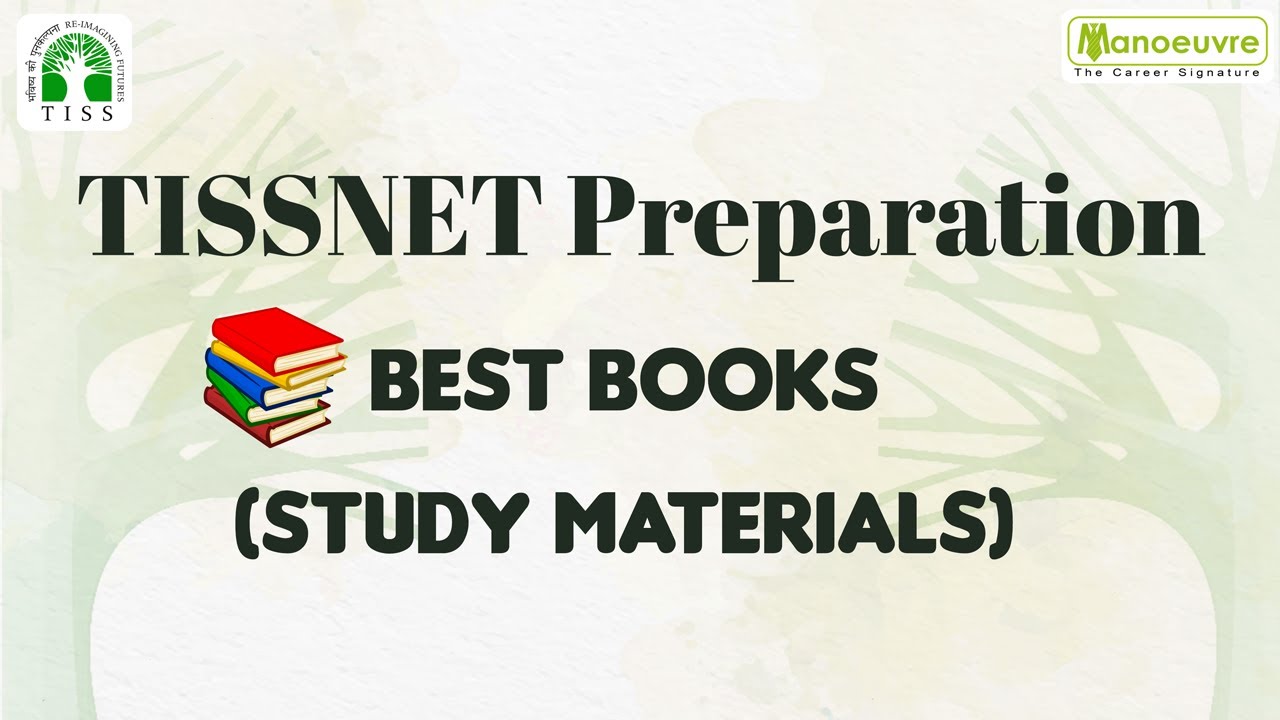 Best Books For Tissnet - Preparation (Study Materials).. - YouTube