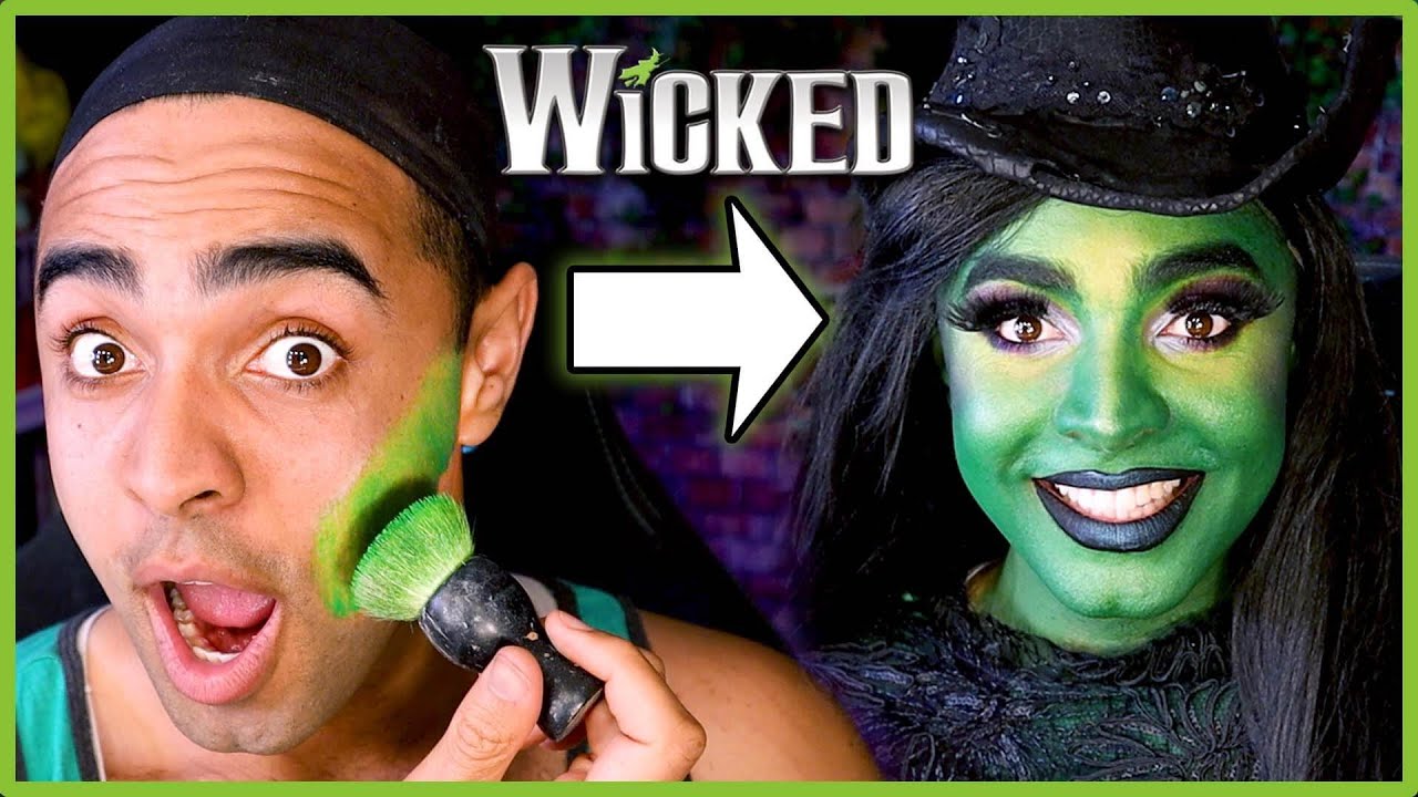 Elphaba Makeup Tutorial | Drag Queen Transformation - YouTube
