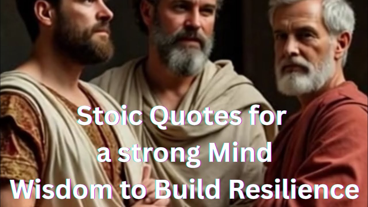 "Stoic Quotes for a Strong Mind: Build Unbreakable Resilience" - YouTube