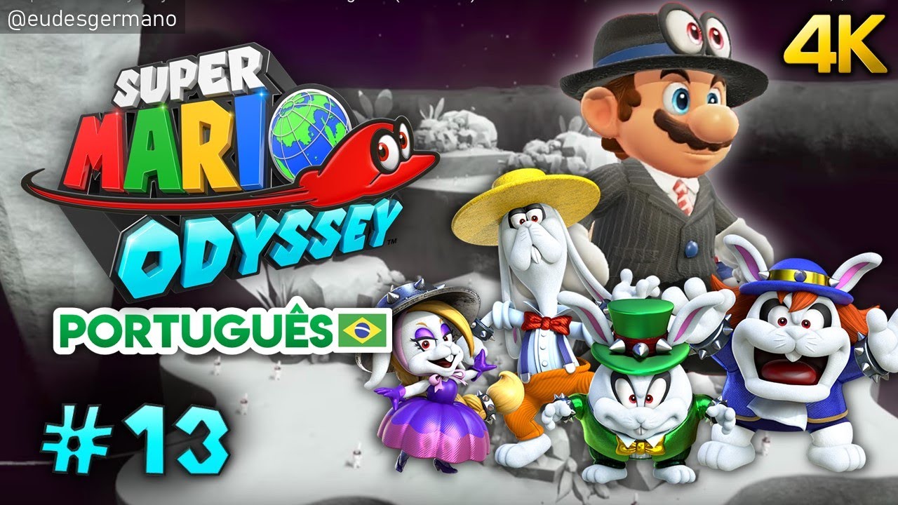 Super Mario Odyssey Parte 13 - Lado Escuro da Lua (Português PTBR) [4K ...