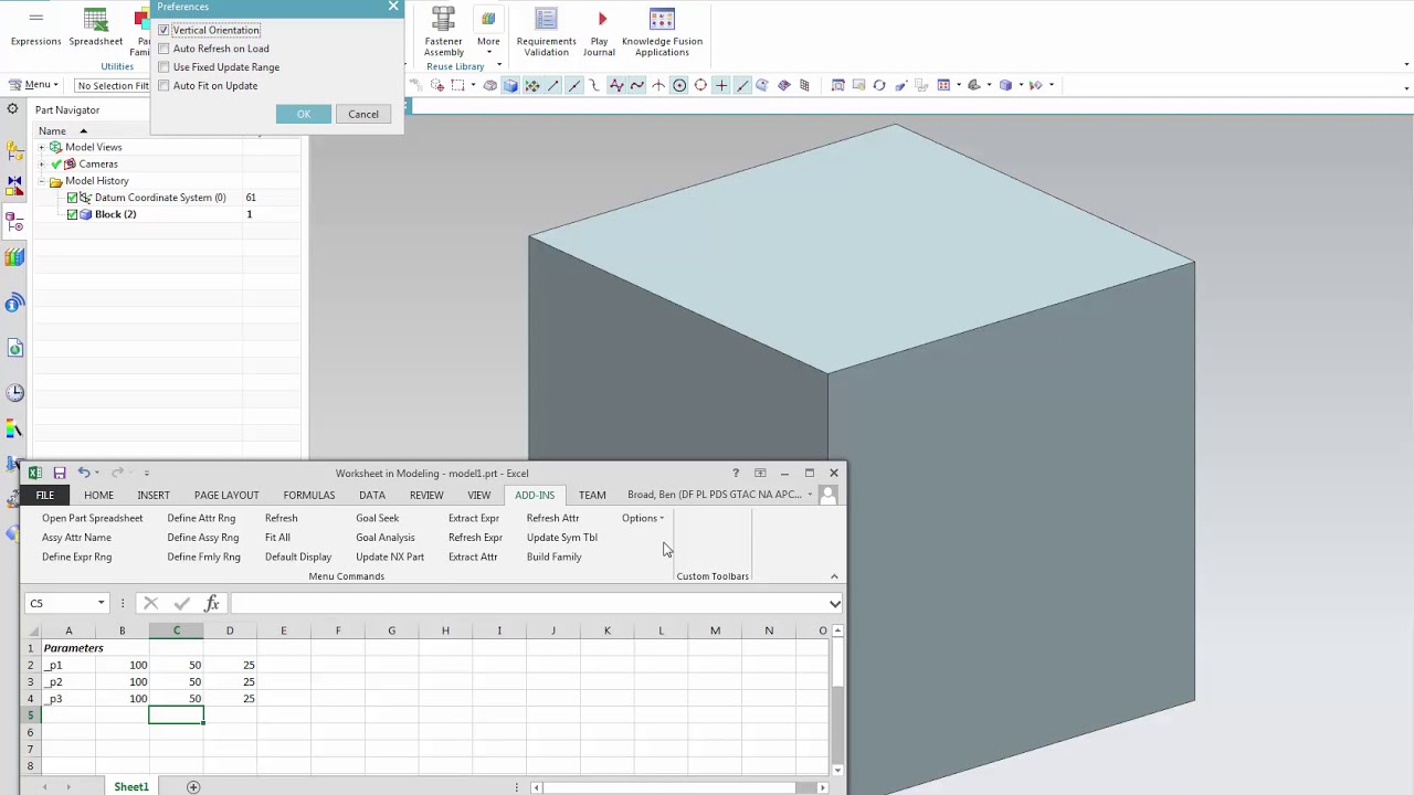 Creating a Family of Parts in Siemens NX - YouTube