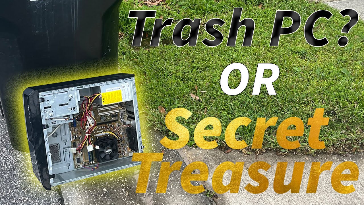 I Found a PC Next to the Trash, Can I Get it to Run Games? - YouTube