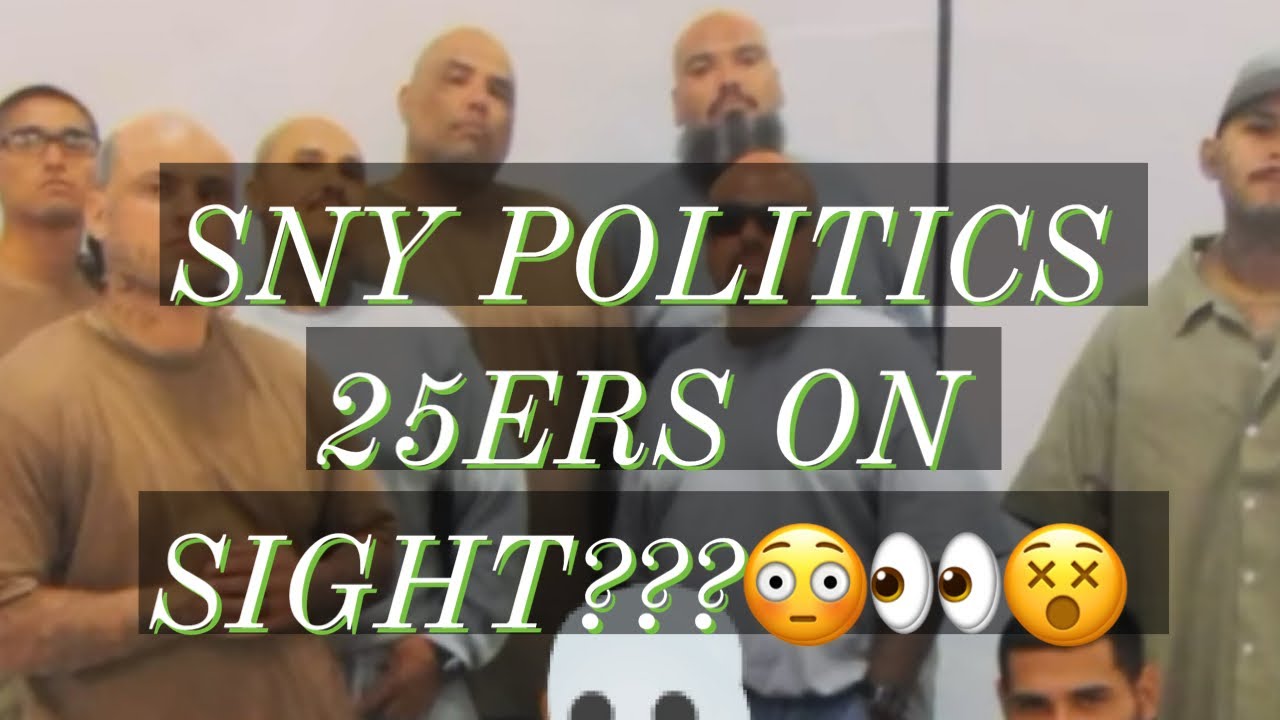 SNY POLITICS IN CALIFORNIA PRISON…THE 25 ERS ARE ON SIGHT BY NON ...