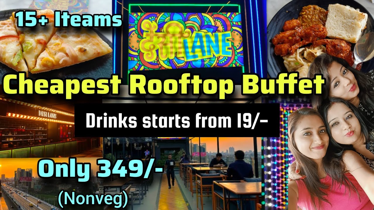 Desi Lane Topsia || Cheap and best rooftop restaurants in Kolkata ...
