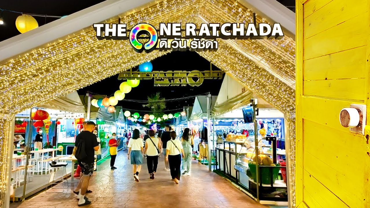 【4K Stroll】The One Ratchada - Bangkok - Thailand / A Freshly Renewed ...