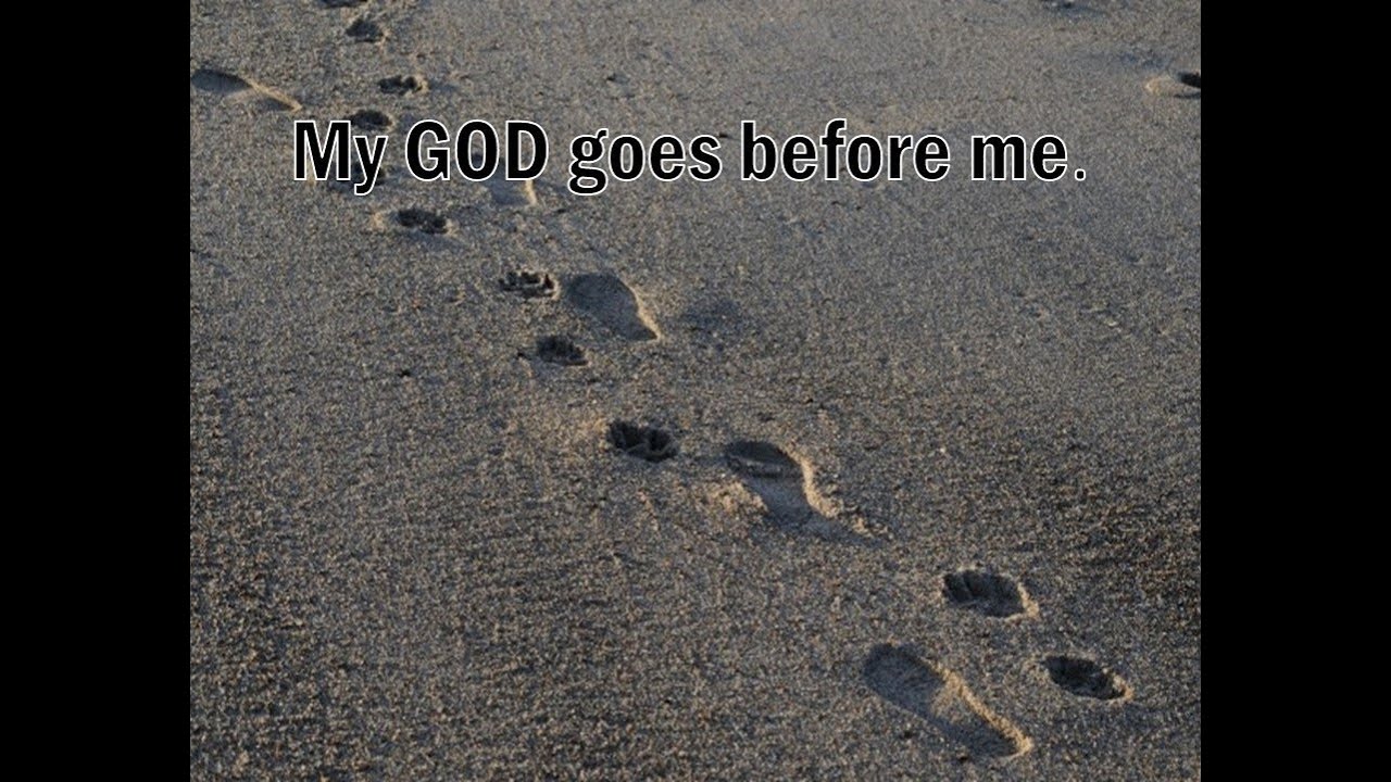 My GOD goes before me. ll Deuteronomy 31:8 ll ONE minute video ll ...