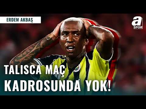 SON DAKİKA | Anderson Talisca Konyaspor Maç Kadrosuna Alınmadı! | Yollar Ayrılıyor Mu?