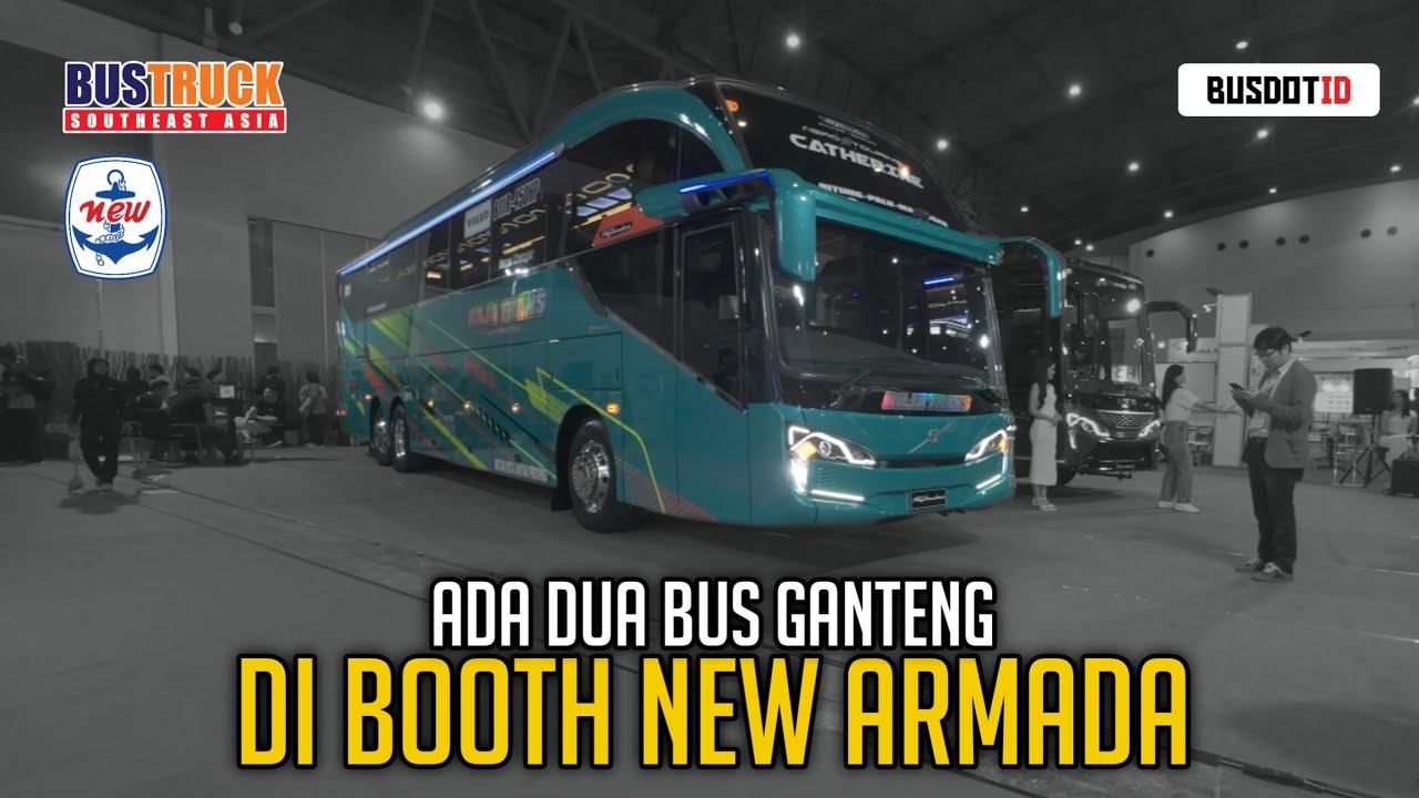 Karoseri New Armada Tampilkan 2 Bus Baru Di Bus Truck Sea 2025 - YouTube