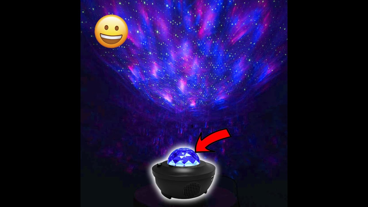 Gorgeous Starry Sky LED Projector technogeekstore.com - YouTube