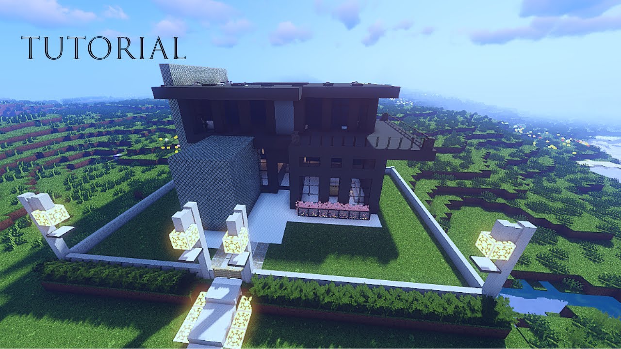 Ultimate Modern House in Minecraft - Build Tutorial and Showcase - YouTube