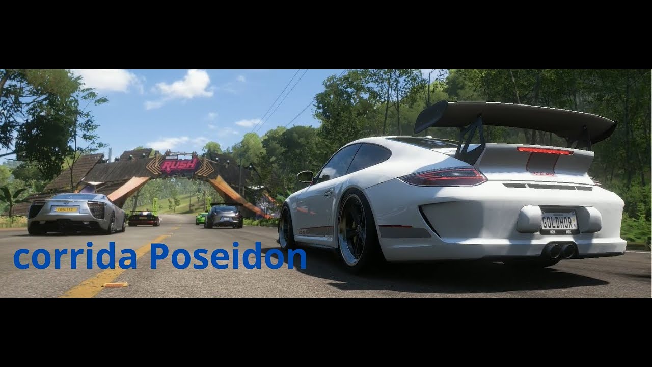 NOVA CORRIDA POSEIDON - FORZA HORIZON 5 - YouTube