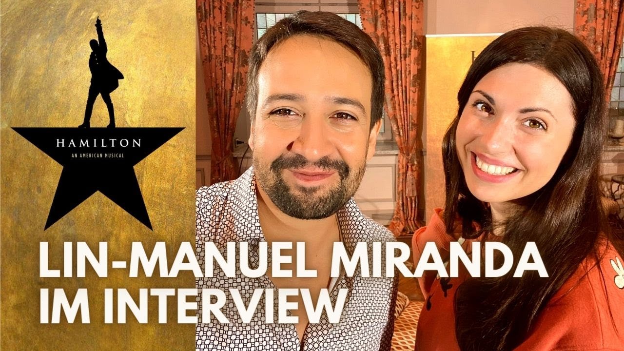 Lin-Manuel Miranda im Interview 🎉 Hamilton in Hamburg - YouTube
