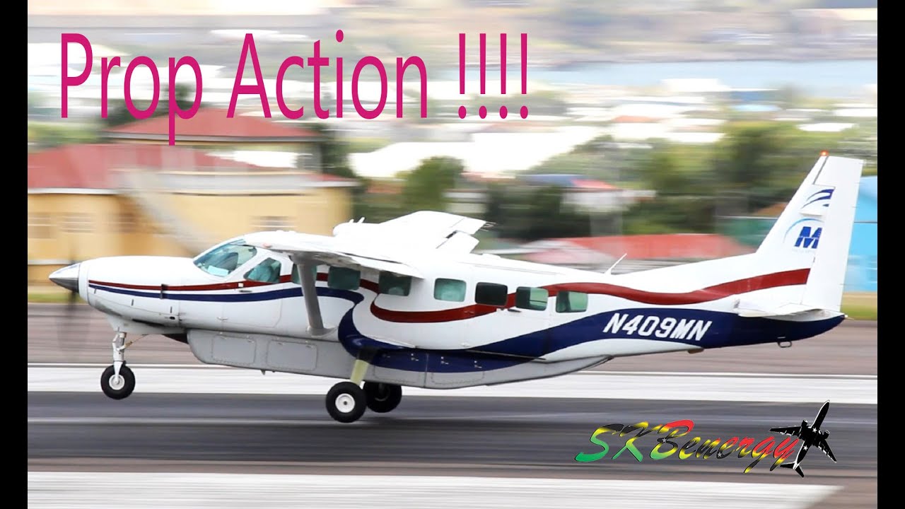 Early Morning Small Prop Action - ATR, Beech 99, Cessna 208 Caravan ...