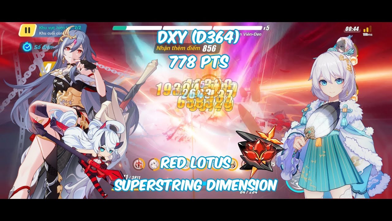 HI3 SEA - [Red Lotus Exalted] DXY (D364) 778 Pts - HOS(S0) CH SA (BE ...