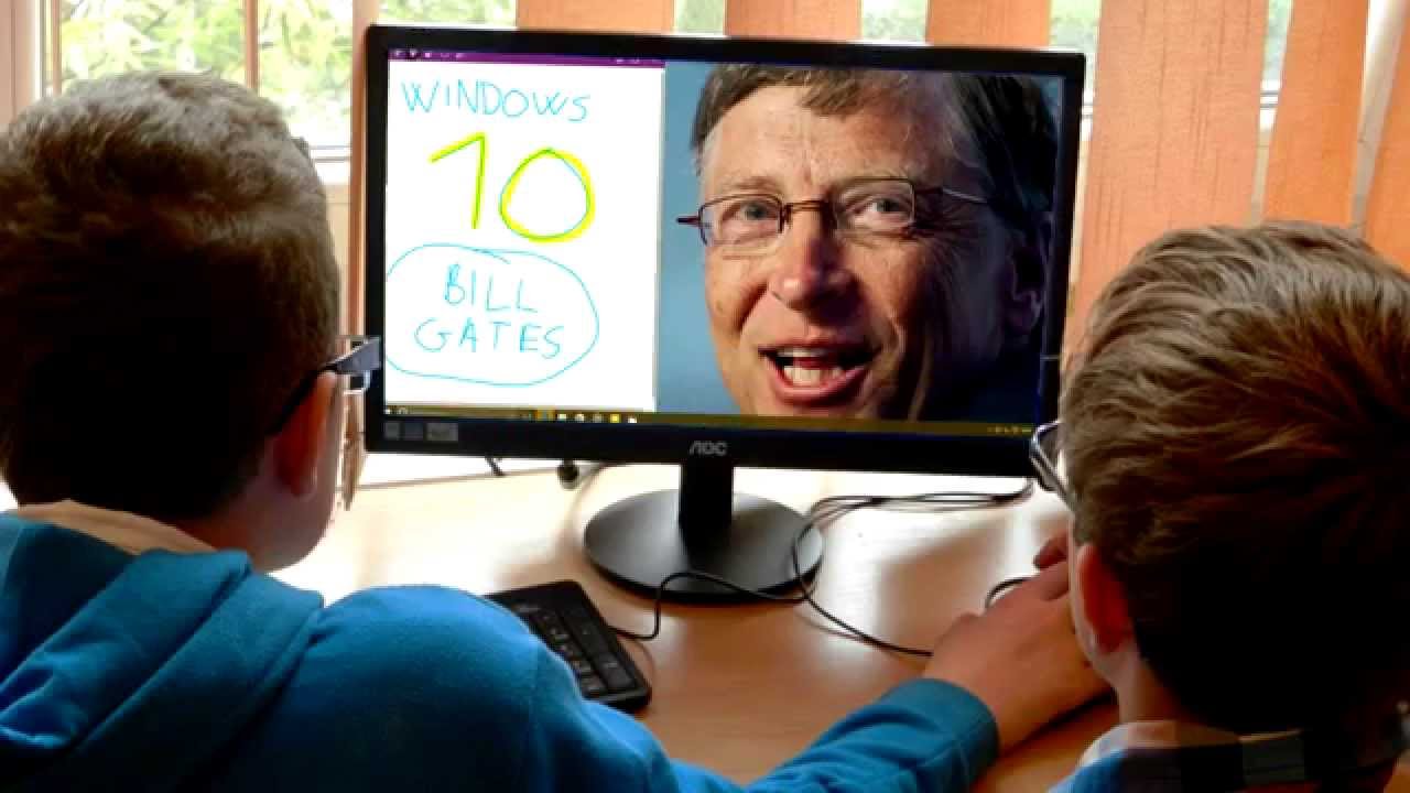 Introducing Bill Gates - How to rule the world with Windows 10 (parody ...