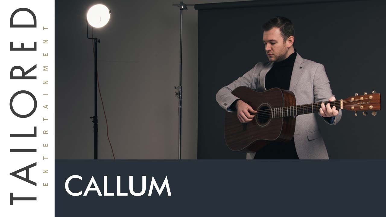 Callum - Wedding Singer/Guitarist For Hire, UK - YouTube
